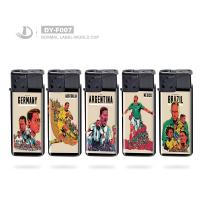China Refillable Windproof Electric Lighter 6.8x2.58x1.3cm ABS AS with ISO9994 Certification DY-F007 for sale