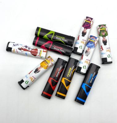 China Rechargeable Windproof Gas Lighter Model DY-F028 19.9x11.4x79.5mm OEM Colors for sale