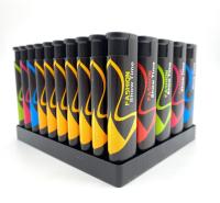 China Rechargeable Windproof Gas Lighter Model DY-F028 19.9x11.4x79.5mm OEM Colors for sale