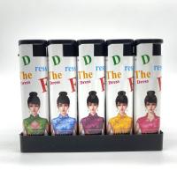 China EN13869 Certified Butane Gas Cigarette Lighter 19.9x11.4x79.5mm for Cigarette Gift Decorative for sale