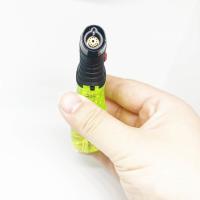 China Blue Flame Torch Cigar Lighter Windproof ABS Customizable Model DY-PQ002 65 Degree Water Resistant for sale