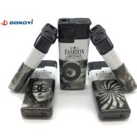 China Disposable Electric Windproof Lighter 6.8x2.58x1.3cm USB Rechargeable Custom Logo for sale