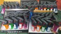 China Custom ABS Torch Lighter PQ-002 94x52x27mm Windproof Promotional Lighter for sale