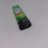 China Custom Windproof Jet Blue Flame Gas Lighter 7.88x2.1x1.1cm ABS AS for Promotions for sale