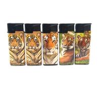 China Custom Logo Electronic Turbo Flame Mini Lighter 6.8x2.58x1.3 cm for Advertising Gifts for sale