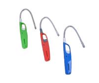 China Refillable Kitchen BBQ Gas Lighter 27cm ABS Steel Tube ISO 22702 5 Colors for sale