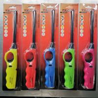 China Refillable BBQ Gas Lighter Stainless Steel Tube 26.8cm ABS Shell ISO 22702 for sale