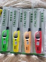 China Dongyi DY-B009 Plastic BBQ Gas Lighter 12x2.67x1.41cm ISO22702 Windproof Kitchen Lighter for sale