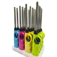 China Refillable BBQ Lighter DY-B009 ABS Shell Steel Tube 26.8cm ISO 22702 for sale