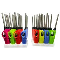 China Refillable BBQ Lighter DY-B009 ABS Shell Steel Tube 26.8cm ISO 22702 for sale