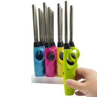 China Hunan Dongyi Electric BBQ Refillable Kitchen Long Lighter with and Customization for sale