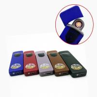 China Fingerprint Activated USB Rechargeable Lighter 8.3x2.3x0.95 cm Custom Logo for sale