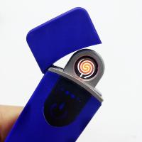 China USB Rechargeable Electronic Cigarette Lighter 8.3cm Portable Touch Induction No Flame for sale