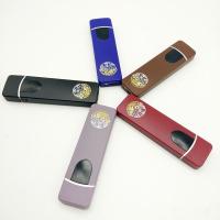 China Rechargeable USB Fingerprint Induction Lighter 8.3cm Heat Coil Windproof Electronic Lighter for sale