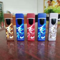 China Custom USB Rechargeable Long Flameless Lighter 8.3cm Gift Box for sale