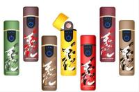 China Eco-Friendly USB Rechargeable Tungsten Wire Electronic Lighter with Custom Image Logo for sale