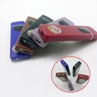 China USB Rechargeable Windproof Electric Torch Lighter 7.77cm Custom Cigar Lighter for sale
