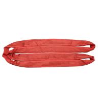 China 5t Polyester Round Sling Endless Vertical Load Capacity 5 Ton Red for sale