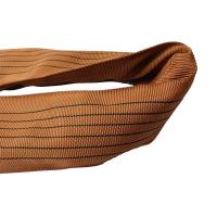 China 6t Endless Round Lifting Sling Heavy Duty Polyester Brown 6 Ton Brown for sale