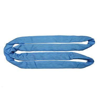 China 8t Color-coded Blue Polyester Lifting Endless Round Sling 8 Ton for sale