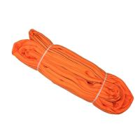 China 10t Heavy Duty Industrial Polyester Round Sling Endless 10 ton Orange for sale