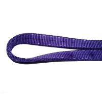 China 1t Duplex Webbing Lifting Sling Strap 1 ton Cargo Lifting Flat Eye for sale