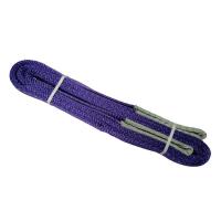 China 1t Duplex Webbing Lifting Sling Strap 1 ton Cargo Lifting Flat Eye for sale