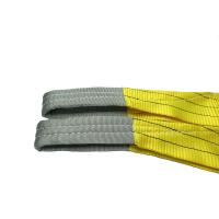 China 3t Duplex Webbing Lifting Sling 3 Tonne Lifting Sling Tow Strap Cargo Sling Rated Strap for sale