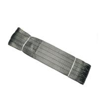 China 4t Lifting Sling Flat Eye Webbing Sling Polyester Heavy Duty Grey 4 Ton for sale