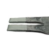China 4t Lifting Sling Flat Eye Webbing Sling Polyester Heavy Duty Grey 4 Ton for sale