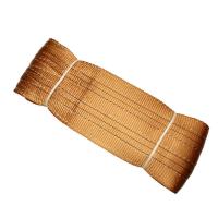 China 6t Flat Lifting Sling Heavy Duty Polyester Brown 6 Ton Brown for sale