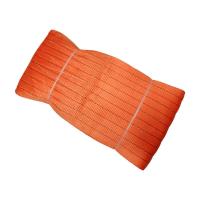 China 10t Heavy Duty Industrial Polyester Webbing Sling 10 ton Orange for sale
