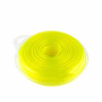China Brush cutter spare parts Square shape 1 LB fluorescent grass trimmer nylon line for grass weeder gasoline for sale