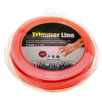 China Twist Bush Cutter Nylon Monofilament Grass Trimmer Line High Quality 3.0MM 1LB Orange Electricity 2-STROKE Filament for sale