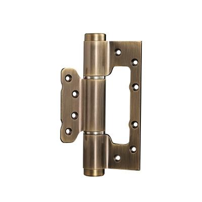 China Butterfly shape Adjustable Invisible Door Hinge Aluminum Hiigh Quality Automatic Hydraulic Door Hinges for sale