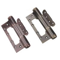 China Butterfly shape Adjustable Invisible Door Hinge Aluminum Hiigh Quality Automatic Hydraulic Door Hinges for sale