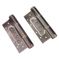 China Butterfly shape Adjustable Invisible Door Hinge Aluminum Hiigh Quality Automatic Hydraulic Door Hinges for sale