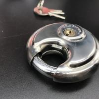 China Disc lock stainless steel waterproof and hydraulic copper core lock,door lock for sale