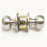China Bedroom Kitchen Door Lock Cabinet Stainless Steel Ball Lock Tubular Lever Lock for sale