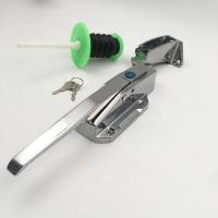 China zinc alloy die-cast housing and cylinder hardware key refrigerator lock with plastic push rod for sale