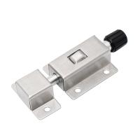 China simple and Small Dark Cabinet Door Latch Bolt Spring Press Case Box Draw Latch Fixed Stainless Steel Box Packing for sale