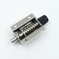 China simple and Small Dark Cabinet Door Latch Bolt Spring Press Case Box Draw Latch Fixed Stainless Steel Box Packing for sale