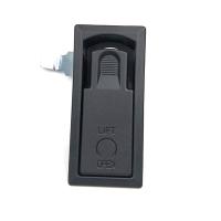 China Compression Latch Plane Lock Cabinet Lock Push Button Door Latch Panel Steel Zinc Alloy for sale
