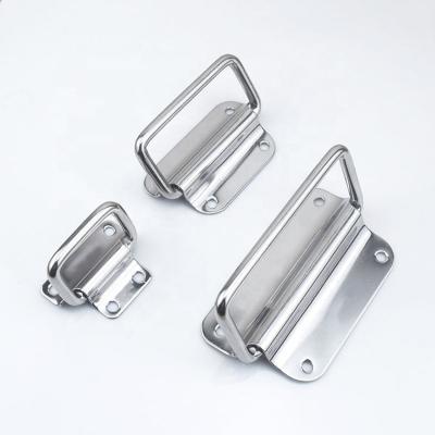 China cable electrical cabinet tool box handle SS304 stainless steel pull handle for sale