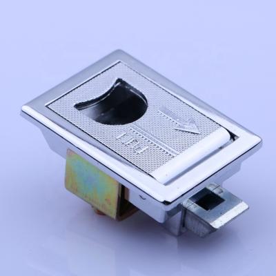 China cabinet zinc alloy flush pull Handle Lock for sale