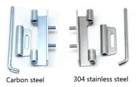 China Stainless steel 90 degree chassis power cabinet hinge hidden off-loading type hidden hinge for sale