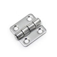 China polishing type industrial flat open folding load-bearing loose-leaf stainless steel hinge for sale