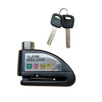 China Aluminum alloy high sensitivity anti-theft lock,Intelligent controllable alarm disc brake lock for sale