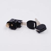 China Electric Scooter Accessories Battery Tube Lock Seat Tube Lock Battery Box Lock Aluminum Alloy Bright Chrome Plated for sale