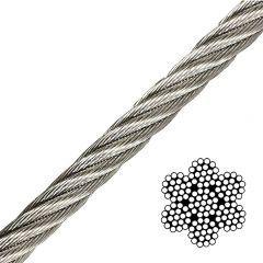 China 7/32X500' 7X19 Stainless Steel Aircraft Cable T304 for sale